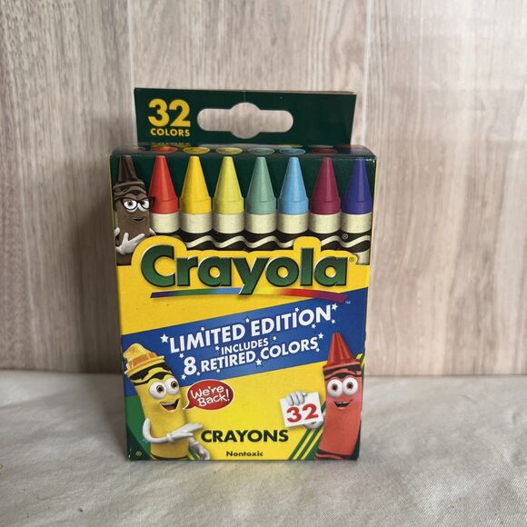 Crayola | Art | 225 Limited Edition 32 Pack Crayola Crayons With 8 ...